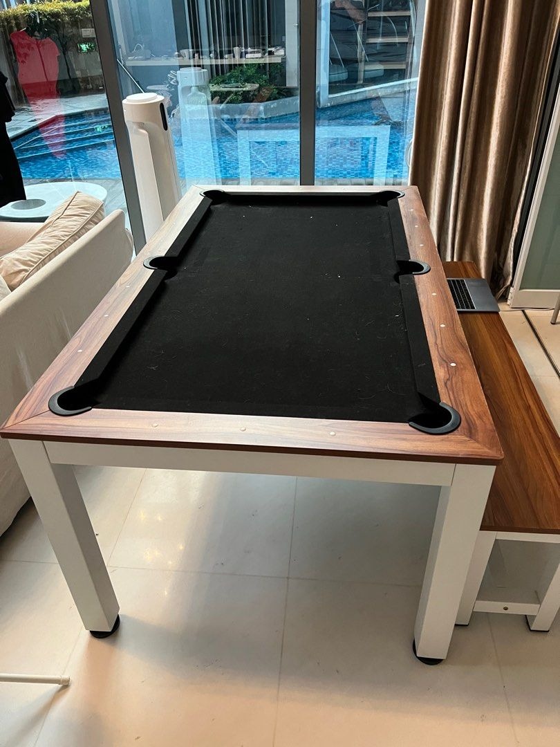 Fusion Dining + Pool Table, Furniture & Home Living, Furniture, Tables ...