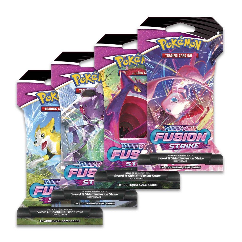 Fusion Strike sleeved booster packs, Hobbies & Toys, Toys & Games on ...