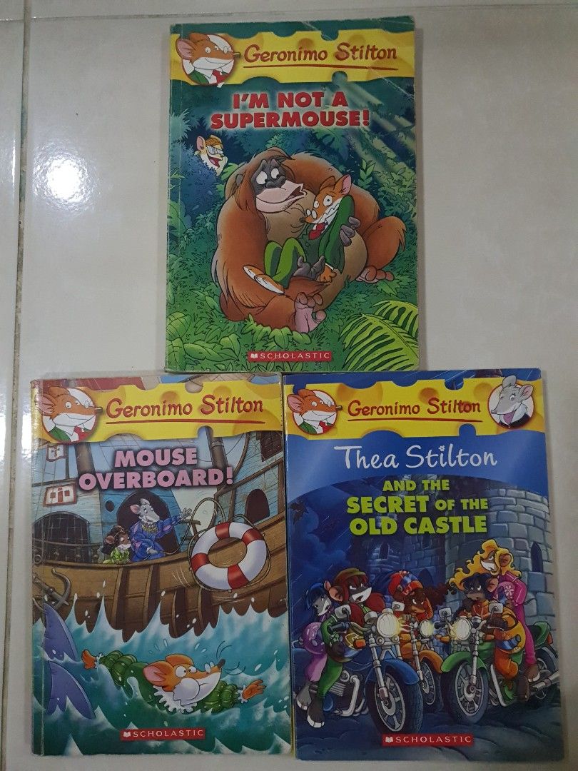 Geronimo Stilton Books, Hobbies & Toys, Books & Magazines, Fiction ...
