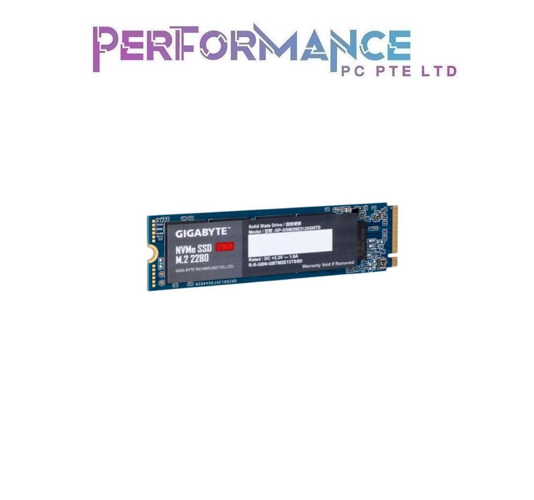 GIGABYTE NVMe SSD Gen 3 NVMe 1.3 PCIe 3.0x4 250GB/500GB/1TB M.2 SSD ...