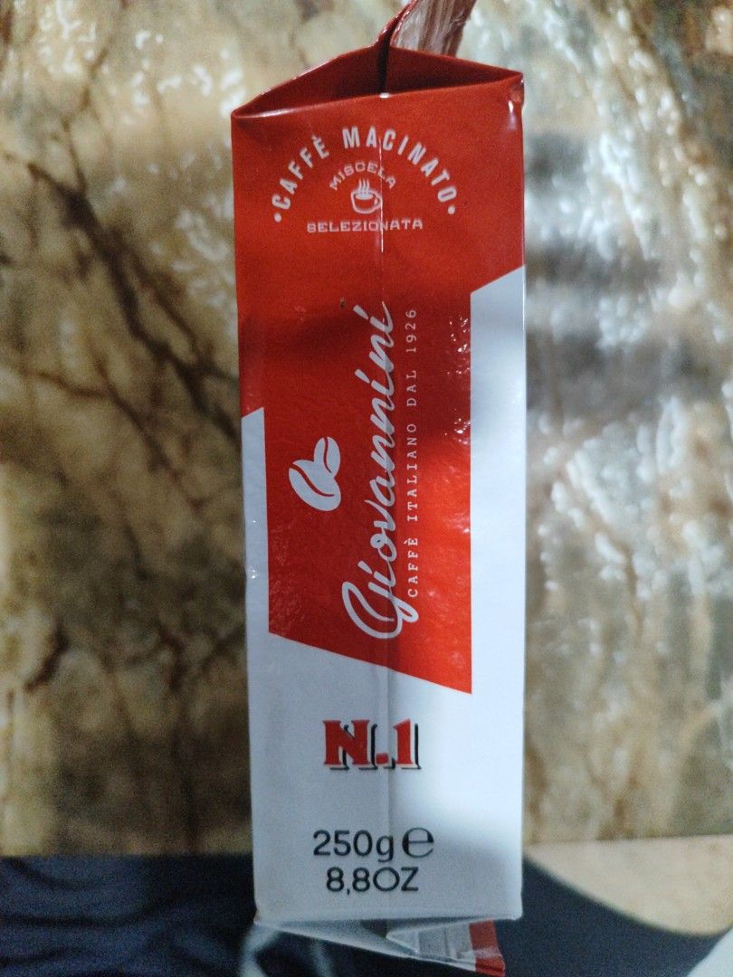 Giovannini Ground Coffee for moka express (moka powder), Food & Drinks ...
