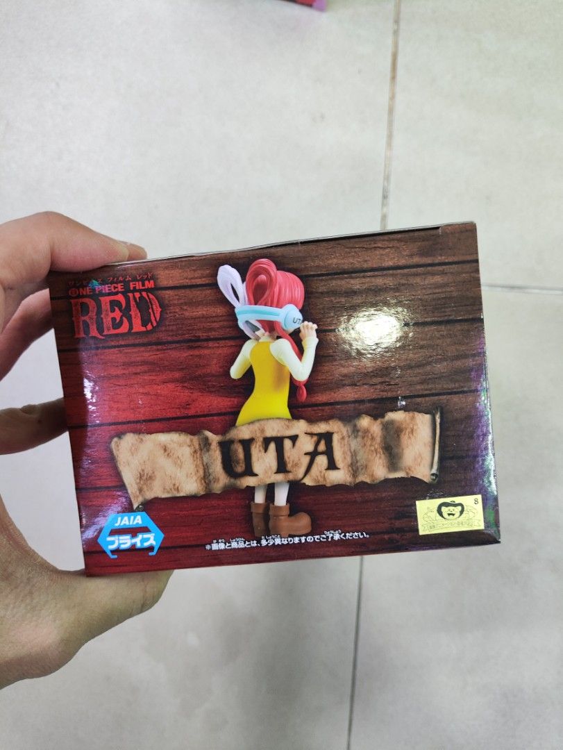 Gold Toei One Piece Uta Anime Figure Figurine Statue Kuji, Hobbies ...