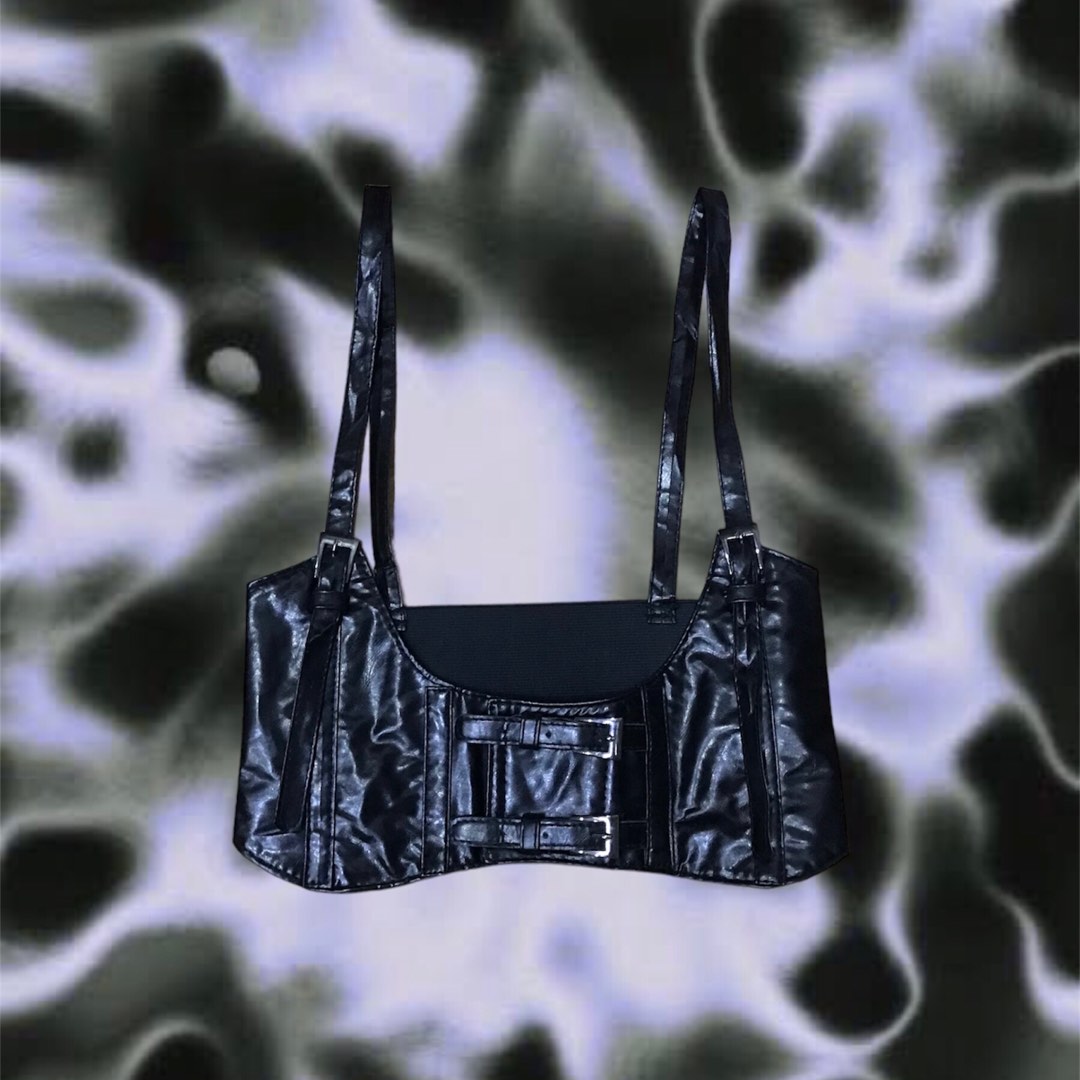 GOTHIC/ALT WAIST CORSET WITH STRAPS on Carousell