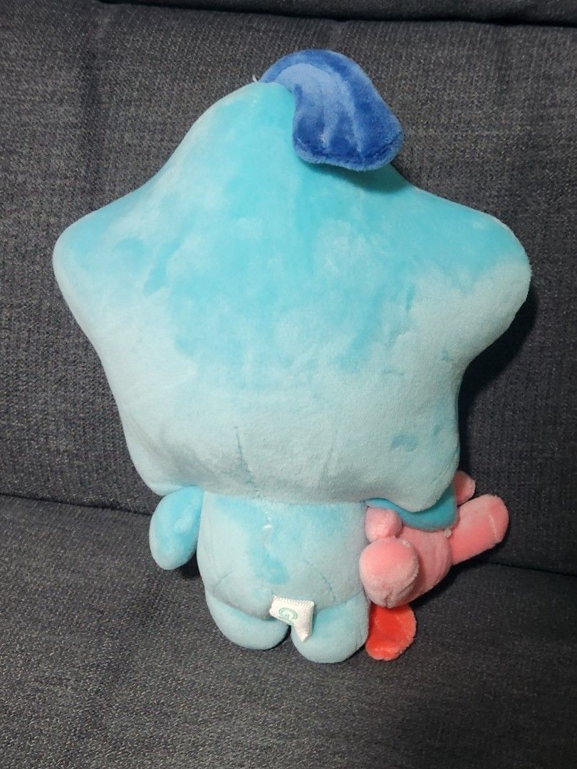 Grab plushie soft toy cute limited edition blue pink, Hobbies & Toys ...
