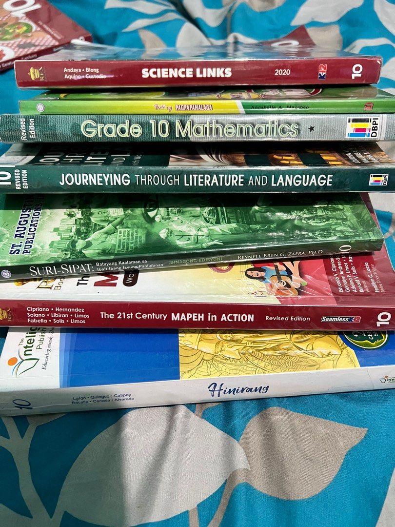 Grade 10 books, Hobbies & Toys, Books & Magazines, Textbooks on Carousell
