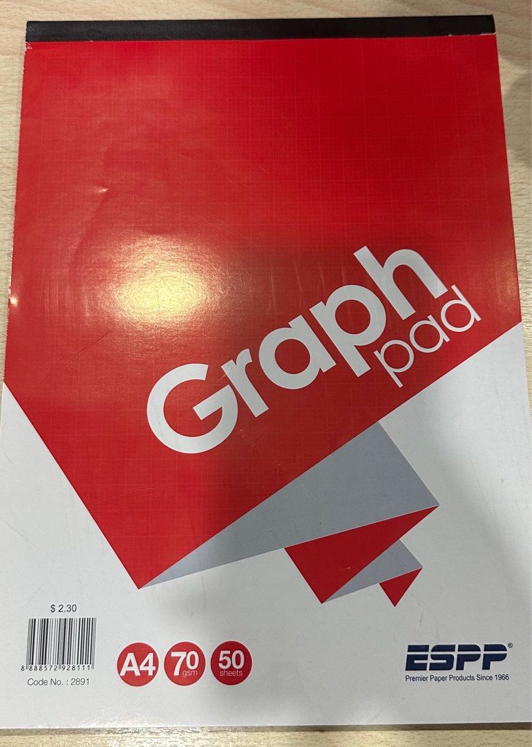 graph foolscap paper, Hobbies & Toys, Stationery & Craft, Stationery ...