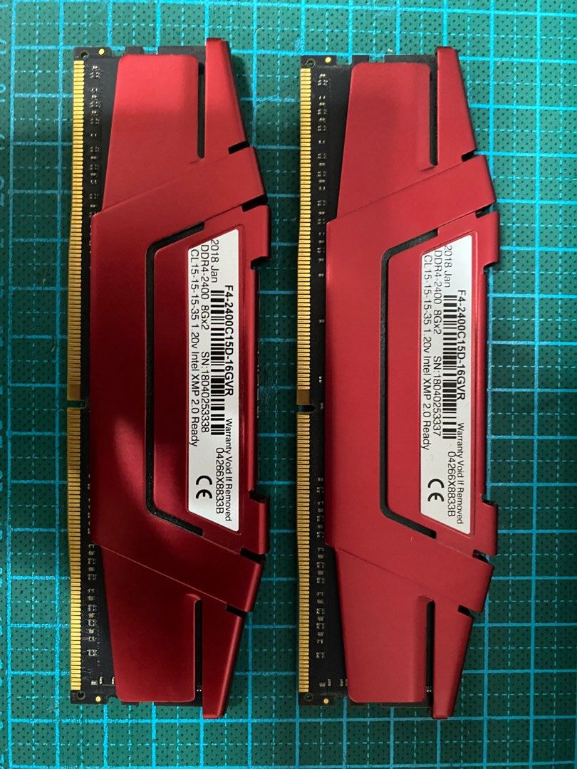 G.Skill Ripjaws V 16GB (8Gx2) DDR4 RAM, Computers & Tech, Parts ...