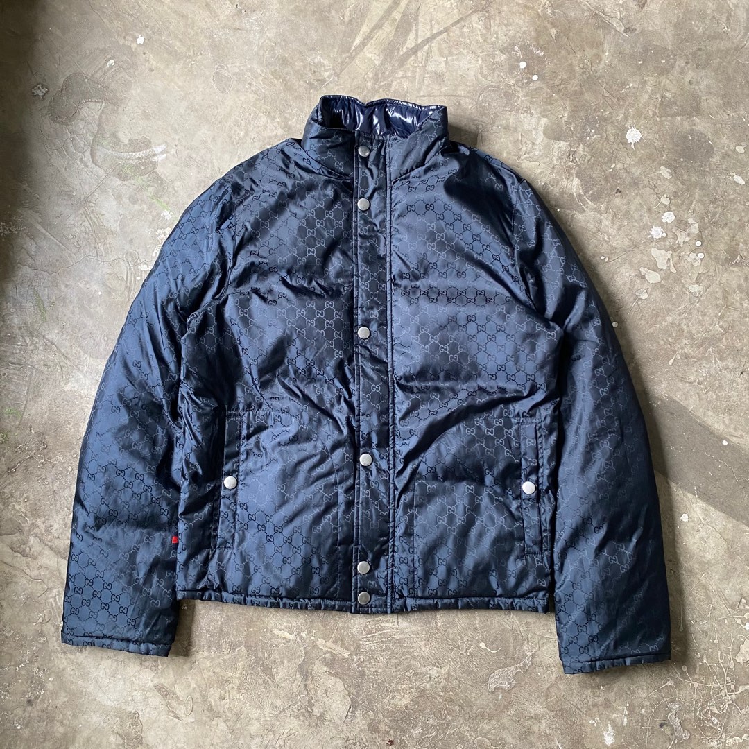 Gucci - Tom Ford - Monogram Reversible Down Jacket on Carousell