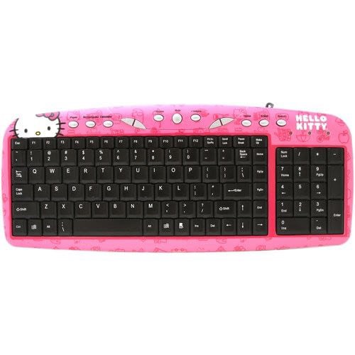 HELLO KITTY KEYBOARD PRELOVED on Carousell