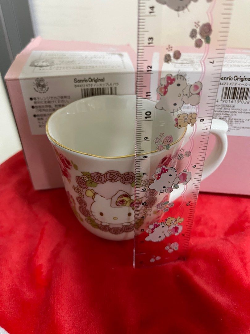 Hello Kitty Laura Ashley Mug Sanrio Japan, Everything Else on Carousell