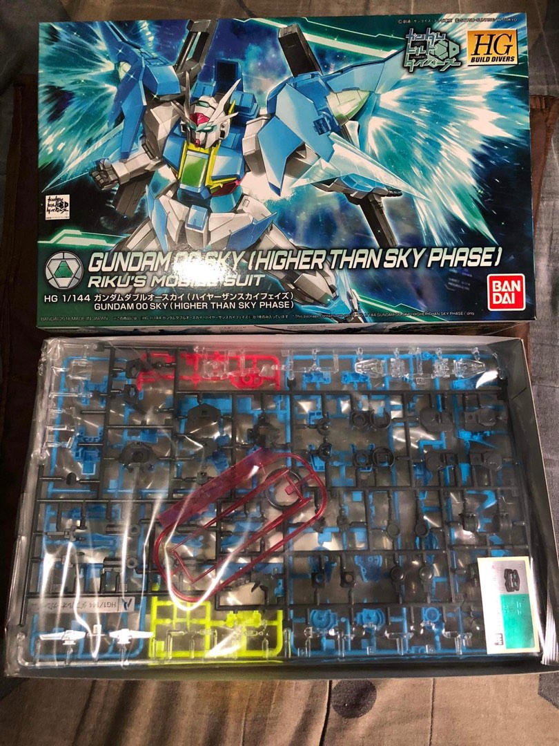 HGBD Gundam 00 Sky (Higher Than Sky Phase) on Carousell