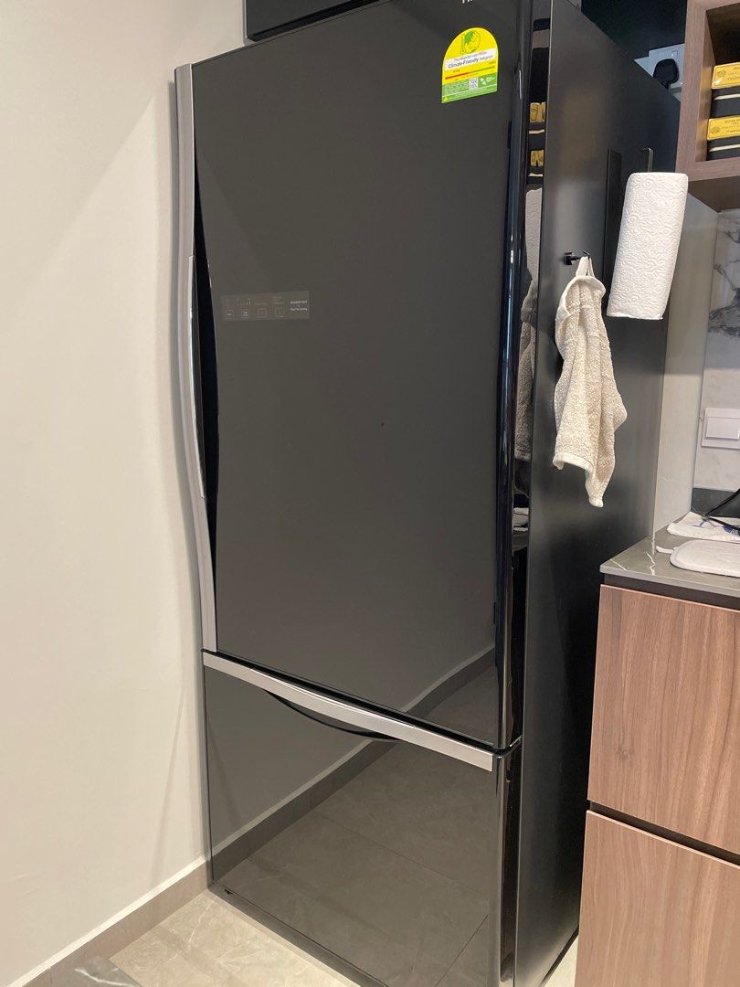 Hitachi R-B570P7MS Bottom Freezer Refrigerator 470L, TV & Home ...