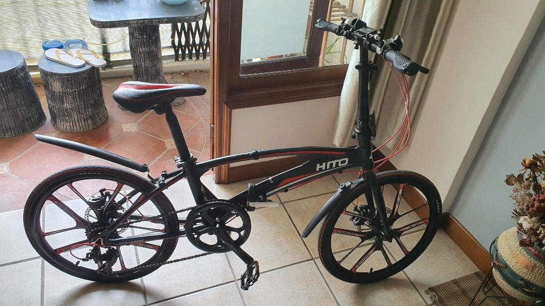 Hito X6 22inch Foldable Bicycle with free accessories. $180, Sports ...