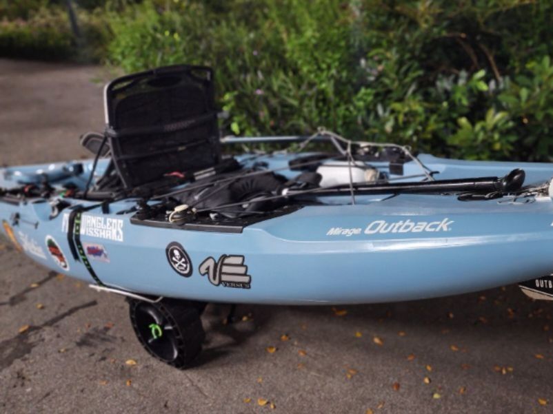Hobie Mirage Outback Kayak - Slate Blue Color, Sports Equipment ...