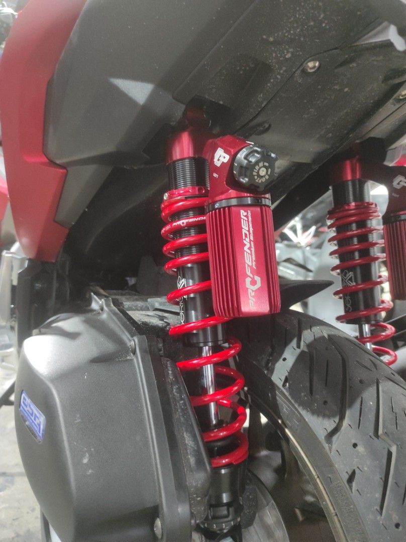 HONDA ADV160 PROFENDER XSERIES STANDARD RED, Motorcycles, Motorcycle ...