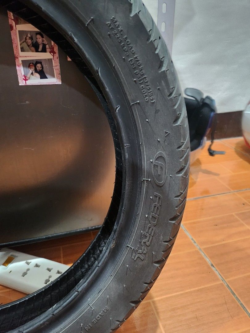 Honda Click 125i Stock Tire for Sale (Rear), Motorbikes, Motorbike ...