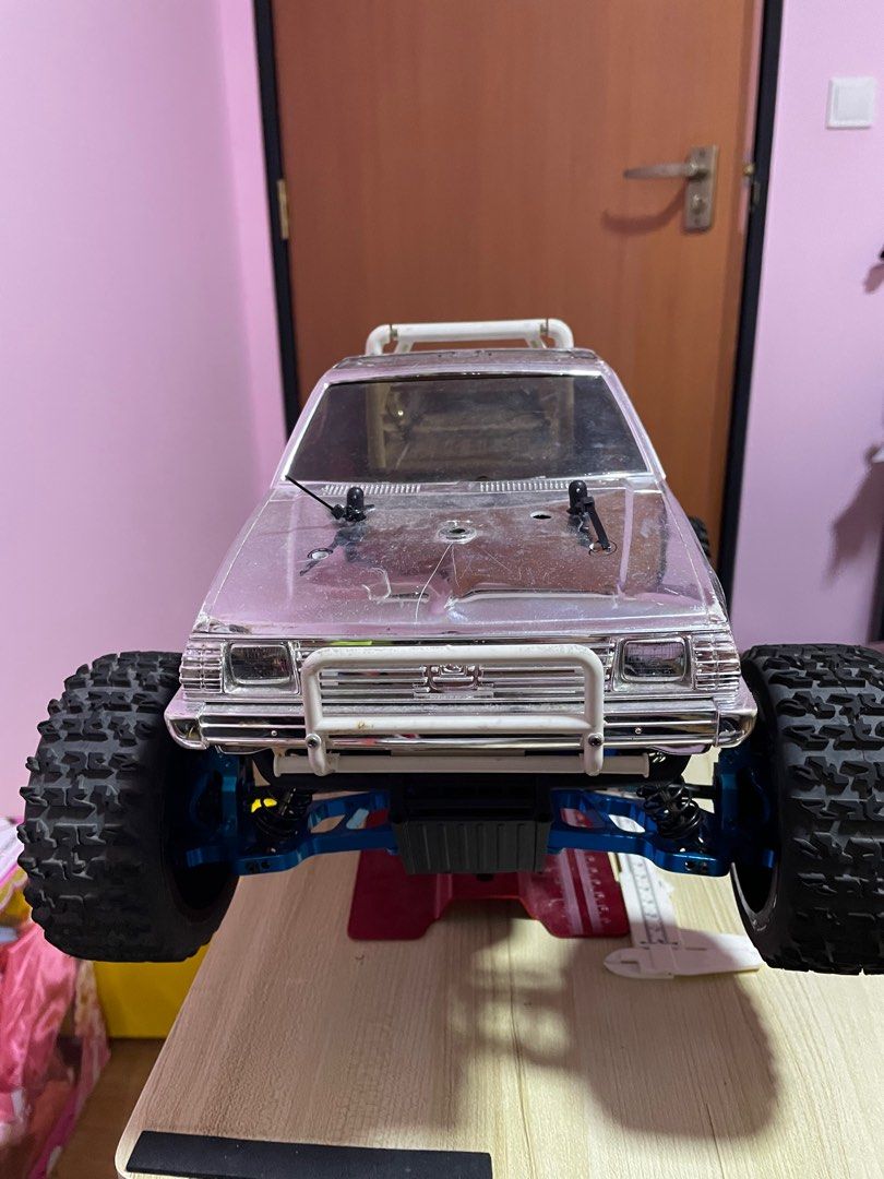 HSP 1/10 nitro truggy / monster truck, Hobbies & Toys, Toys & Games on Carousell