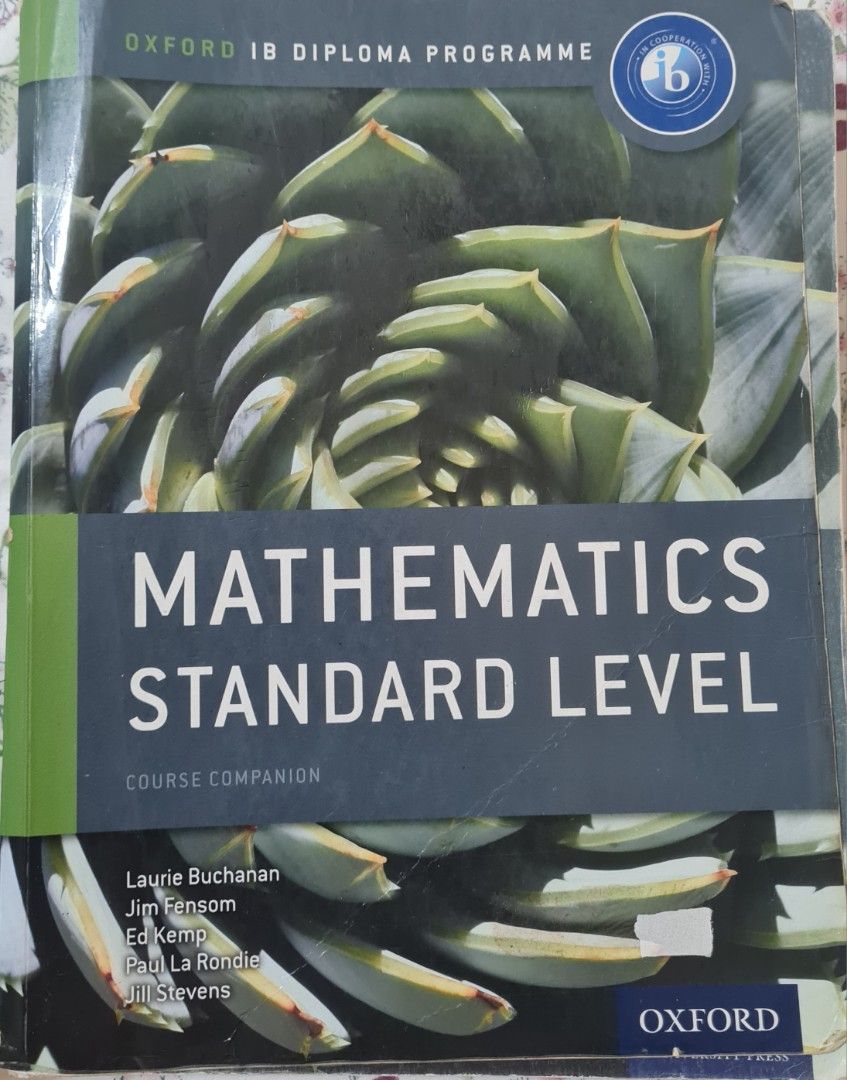 IB textbooks Mathematics SL, Hobbies & Toys, Books & Magazines ...
