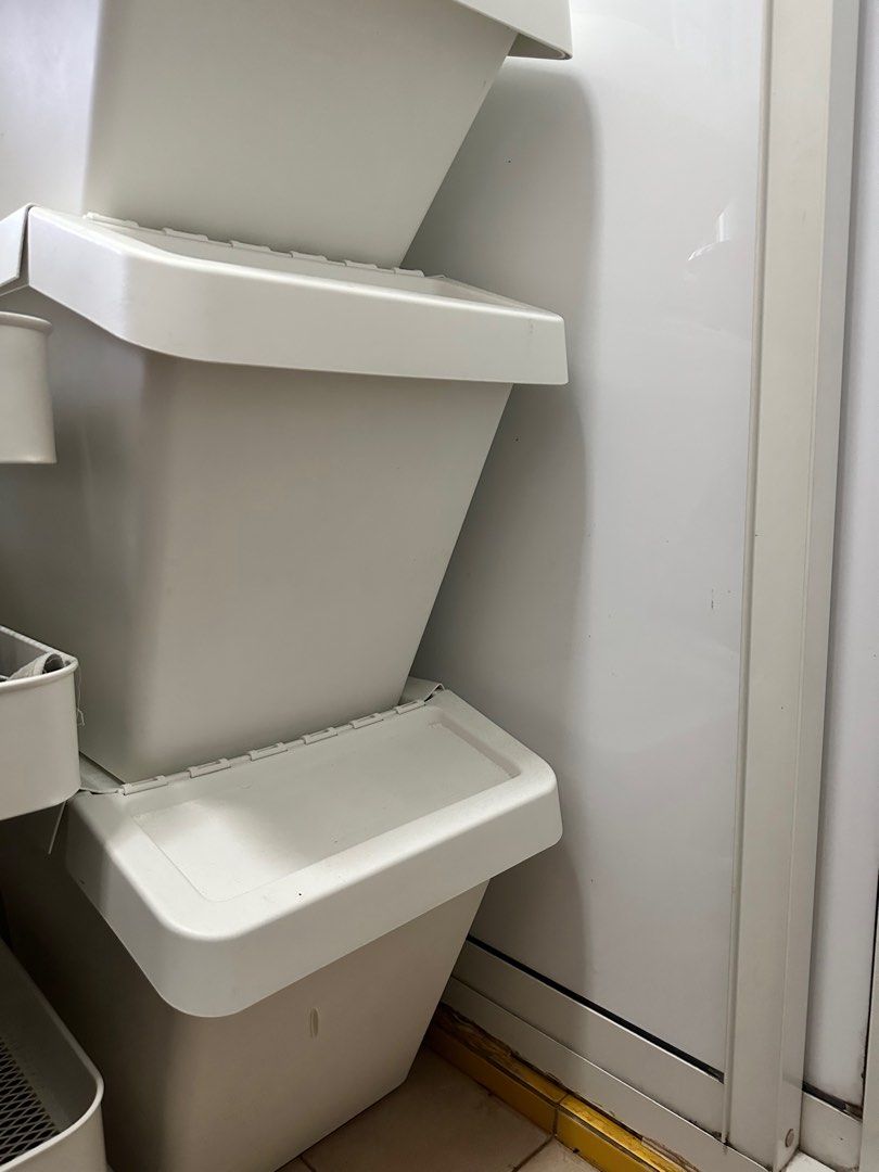 Ikea Stackable Storage / Sorting Boxes [40$ for all], Furniture & Home ...
