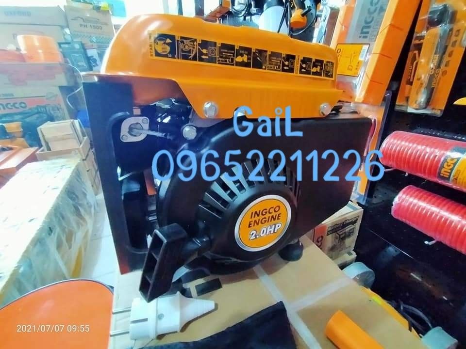 INGCO 900W, 2HP, 2-Stroke Gasoline Generator, Commercial & Industrial ...