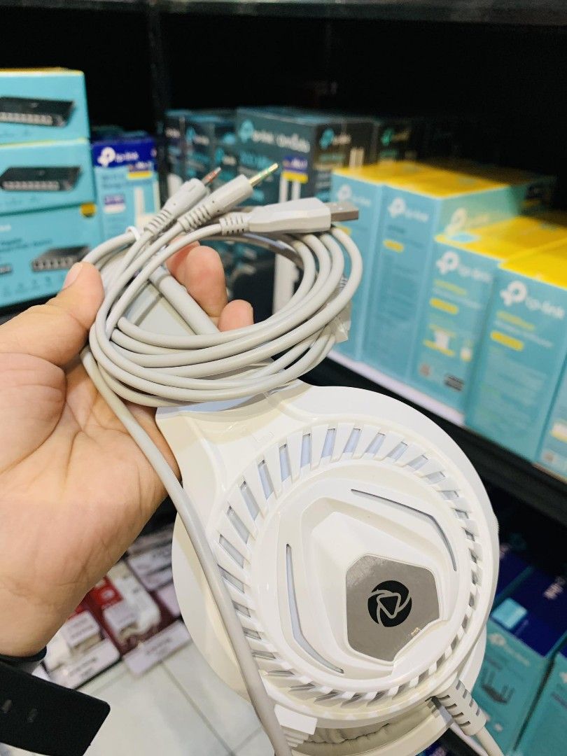 Inplay H20 RGB Headset Dual Jack White on Carousell