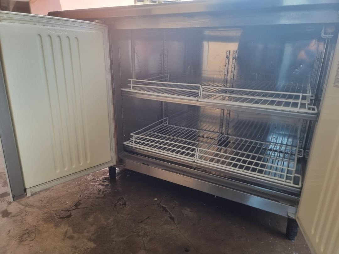 Inverted Chiller 2 Door Counter (Borderless) #Energy saving 60% ...