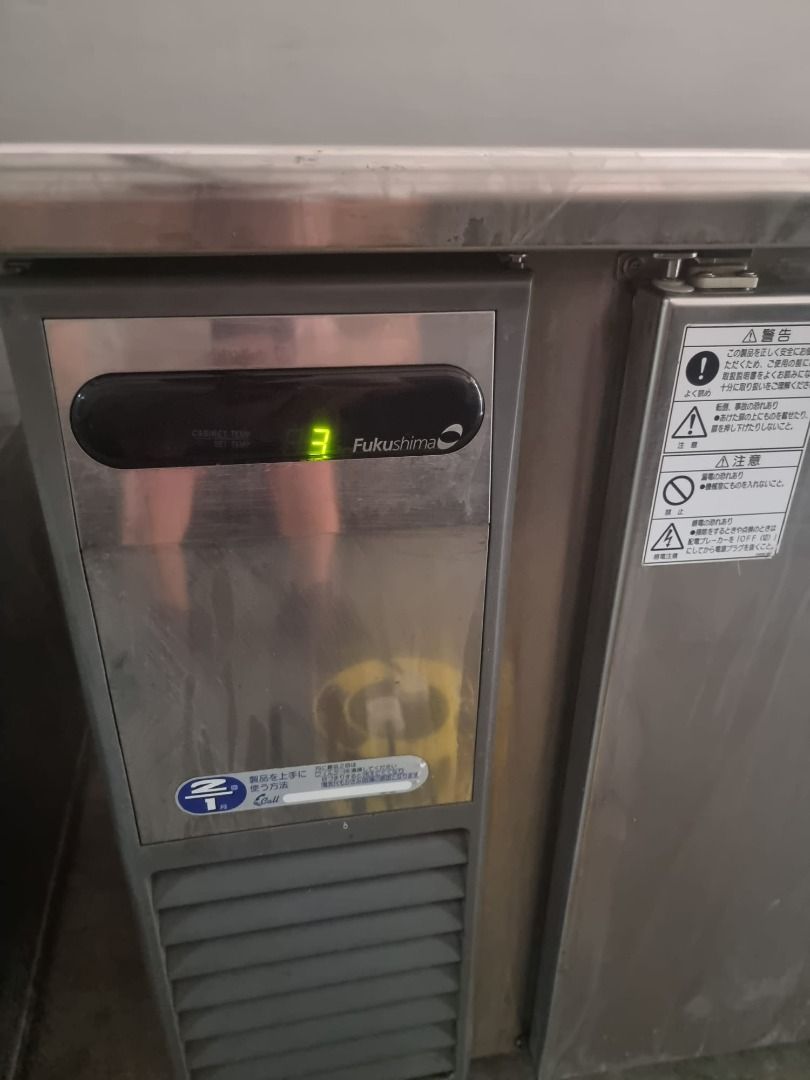 Inverted Chiller 2 Door Counter (Borderless) #Energy saving 60% ...