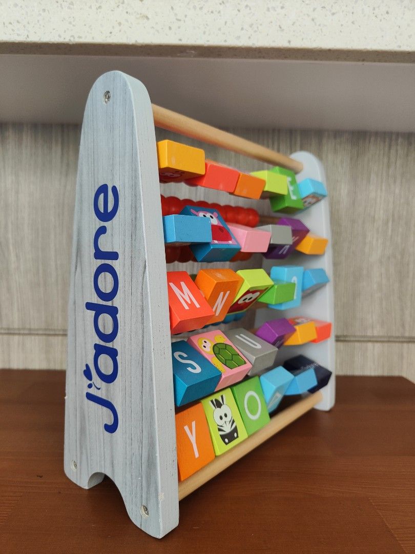 J'adore Alphabet Abacus, Hobbies & Toys, Toys & Games on Carousell