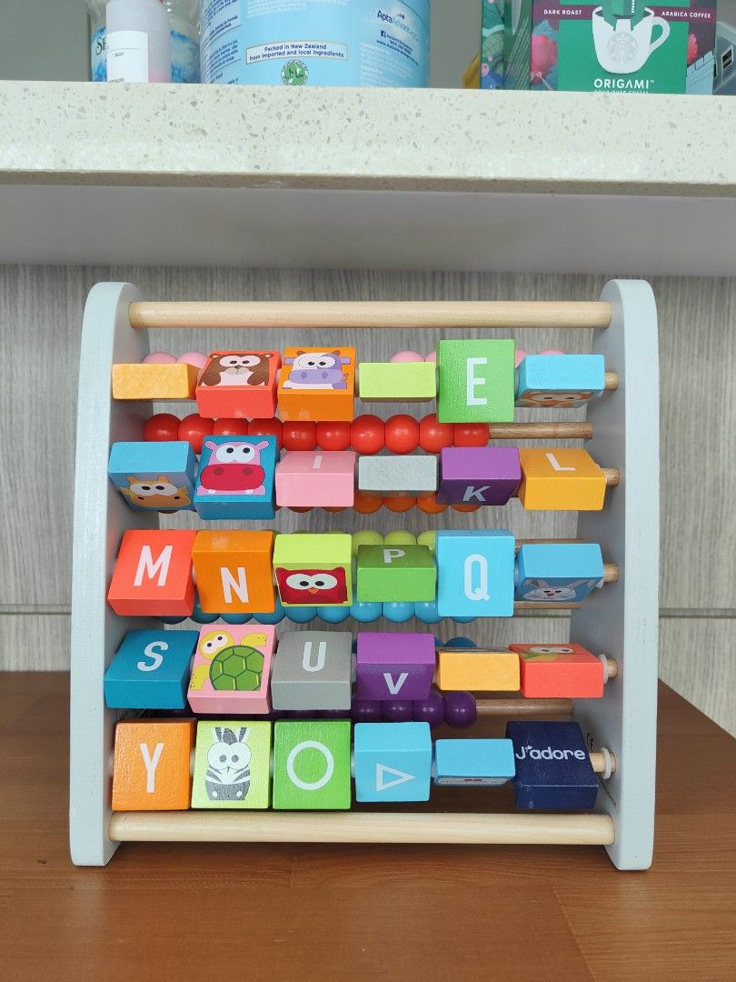 J'adore Alphabet Abacus, Hobbies & Toys, Toys & Games on Carousell