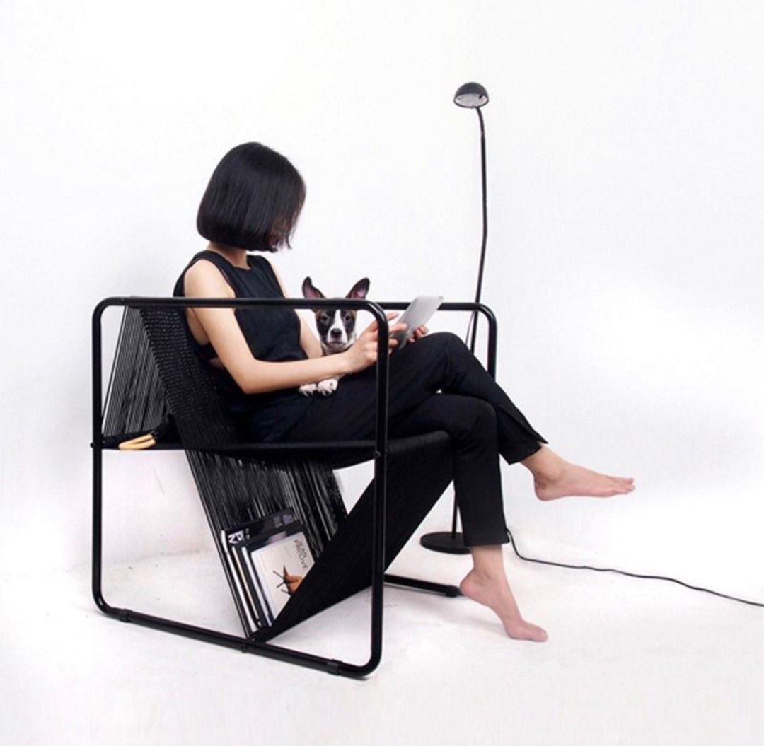 JAURE Modern Armchair, Furniture & Home Living, Furniture, Chairs on ...