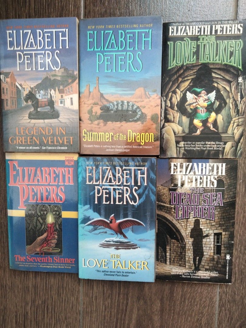 Kim Liggett , Sophie HANNAH, Elizabeth Peters, AMY TAN, Mary Higgins ...