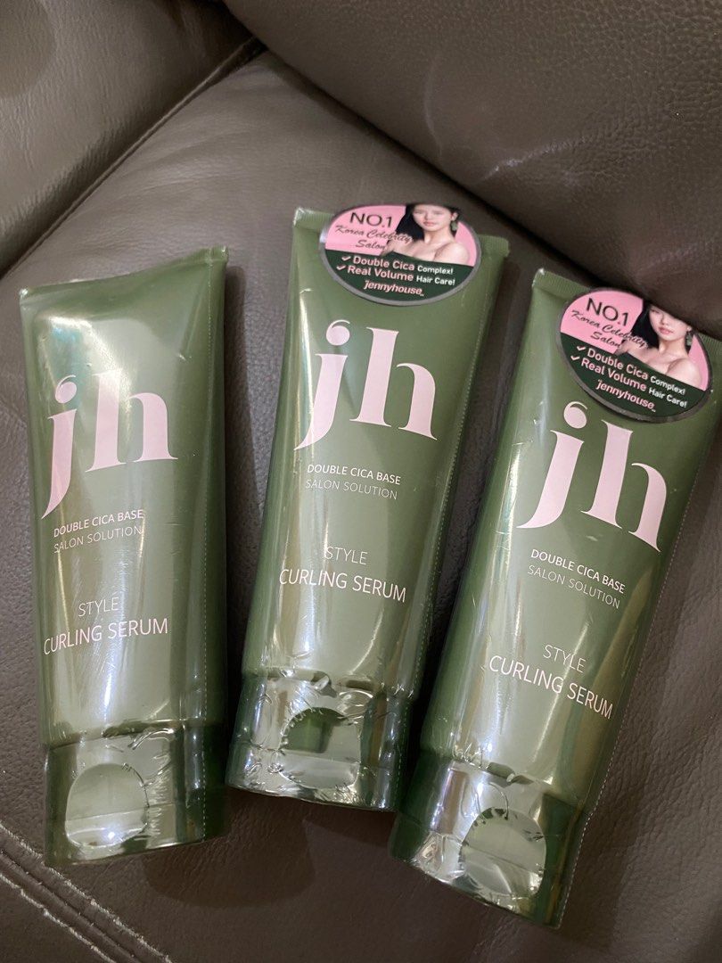 JennyHouse JH Style Curling Serum Double Cica Base Salon Slution ...