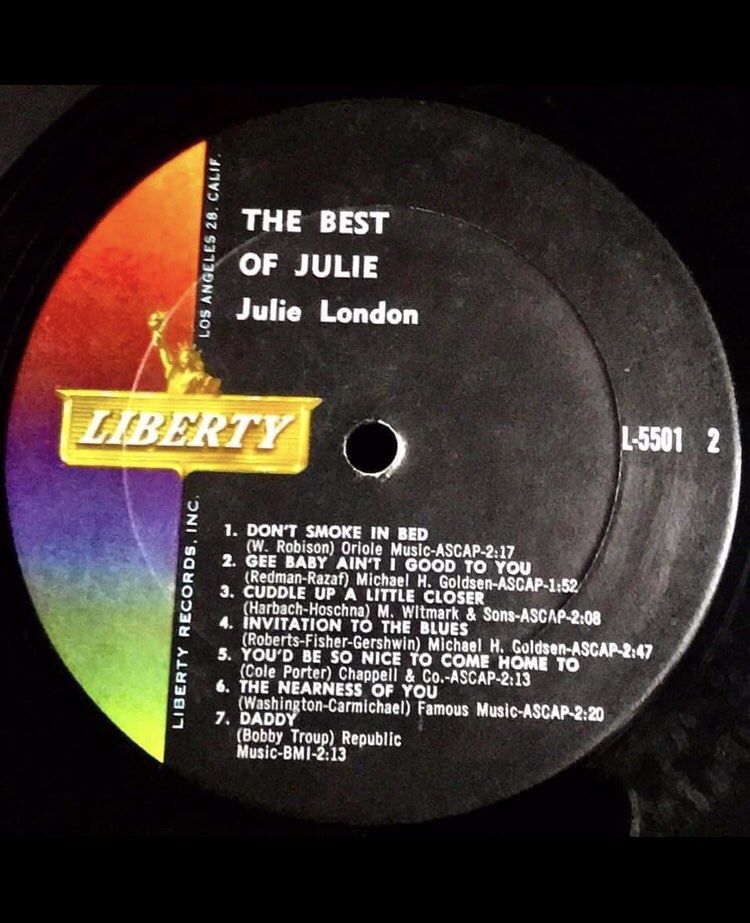 JULIE LONDON - THE BEST OF JULIE LONDON LPPOP VOCAL JAZZ VINYL, Hobbies ...