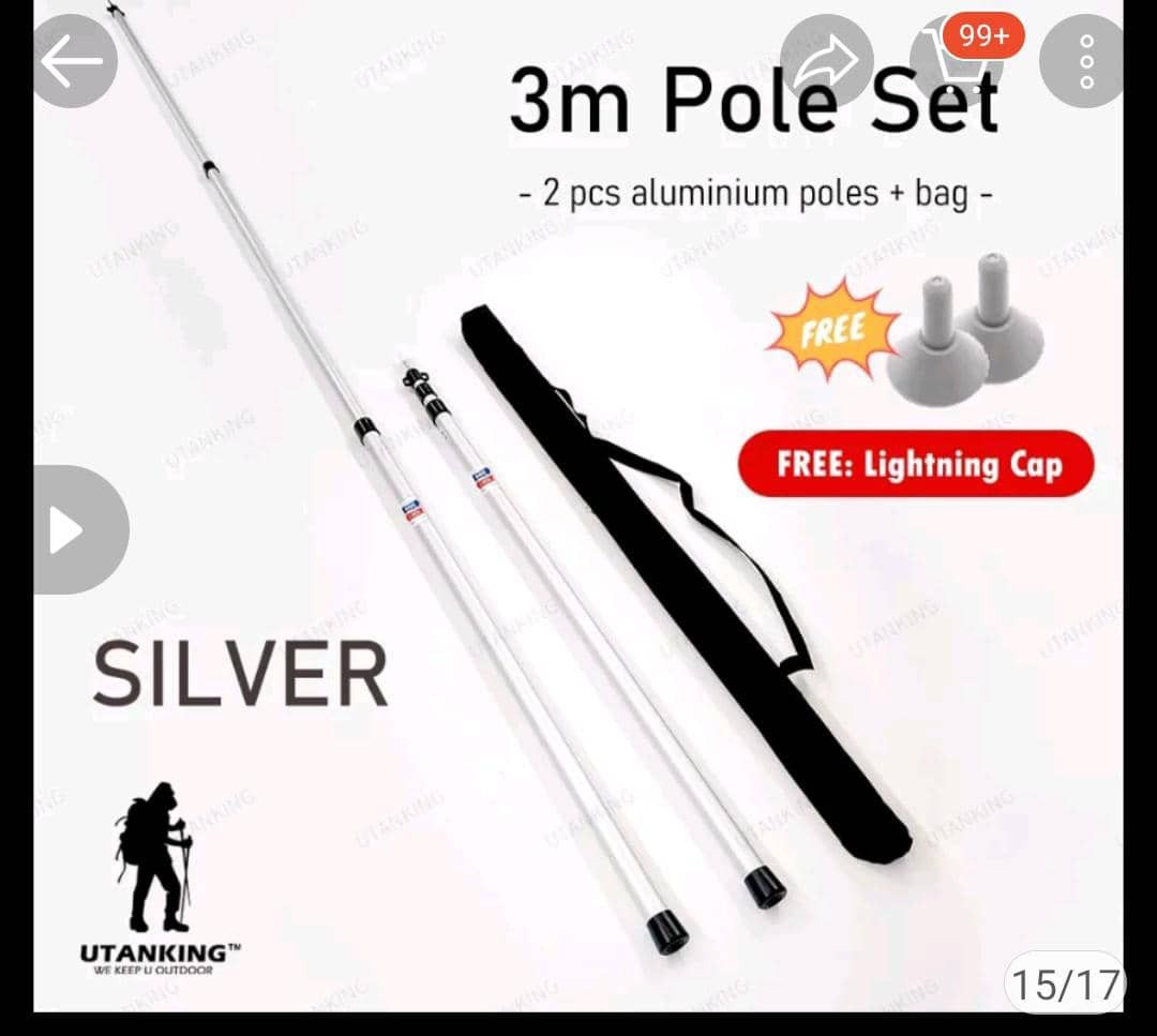 Arpenaz 4.2 Fresh & Black (Include Flysheet,GroundSheet,Pole ...