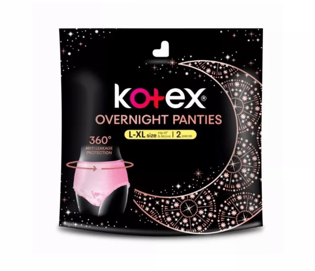 Kotex Overnight Panties, Beauty & Personal Care, Sanitary Hygiene on ...