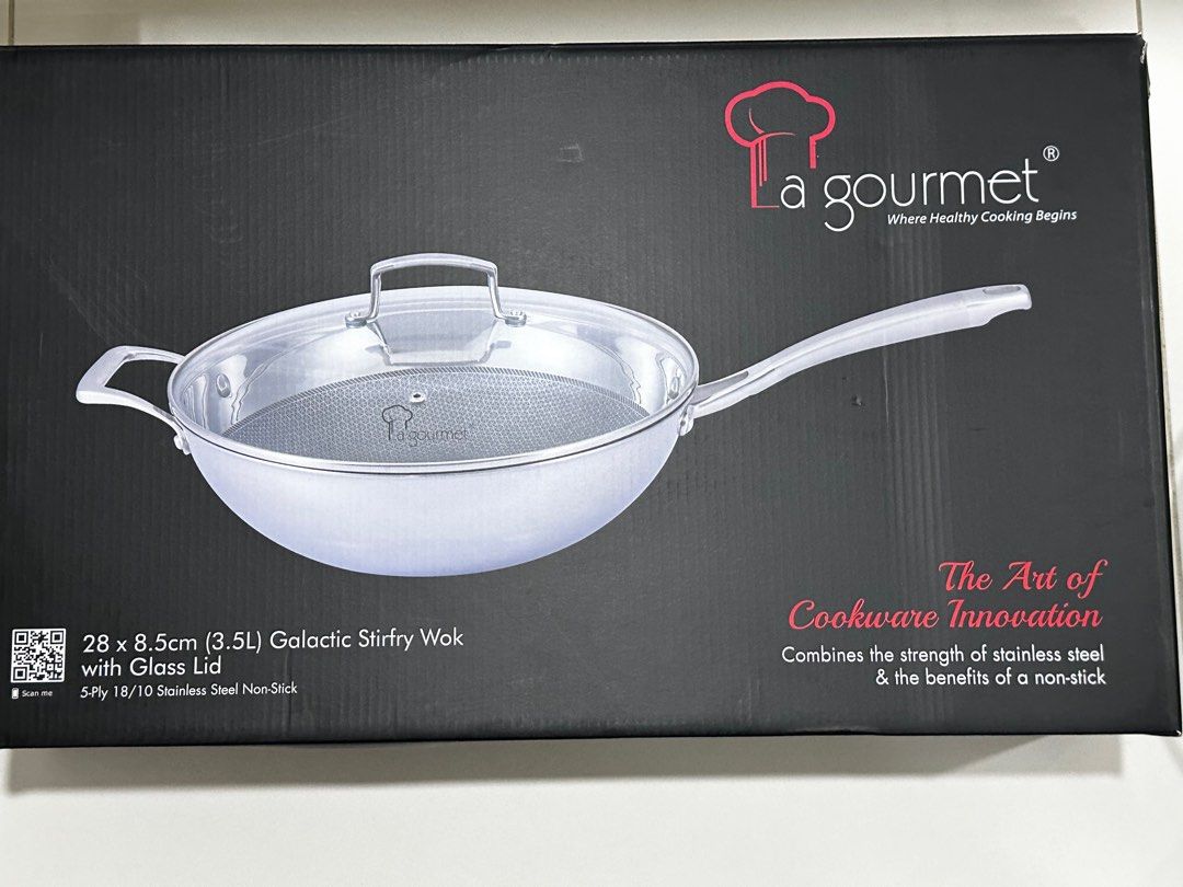 La gourmet galactic wok 28cm, TV & Home Appliances, Kitchen Appliances ...