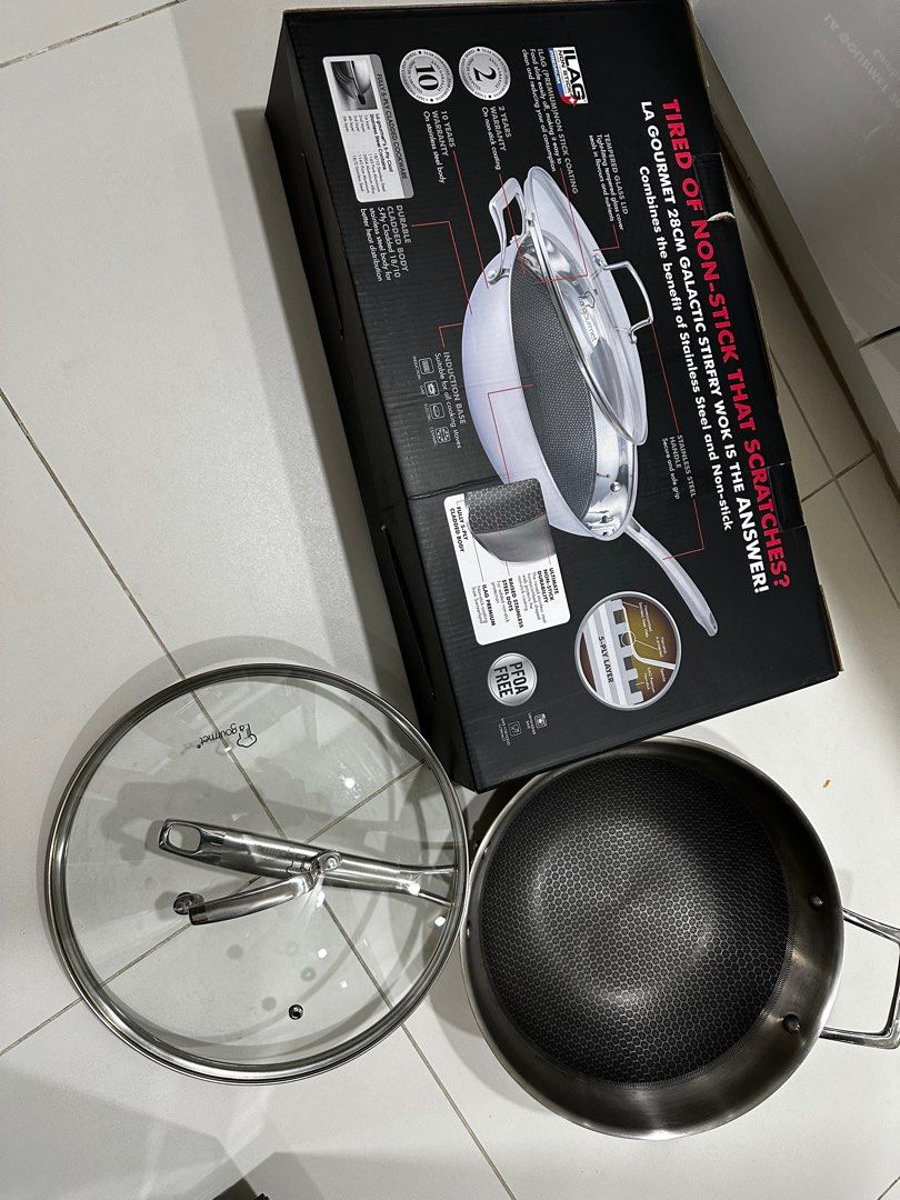 La gourmet galactic wok 28cm, TV & Home Appliances, Kitchen Appliances ...