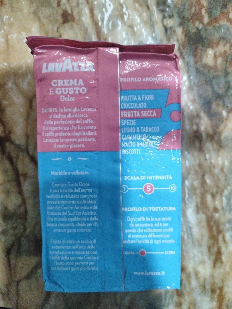 Lavazza Ground coffee for moka express (moka powder) 250 grams, Food ...