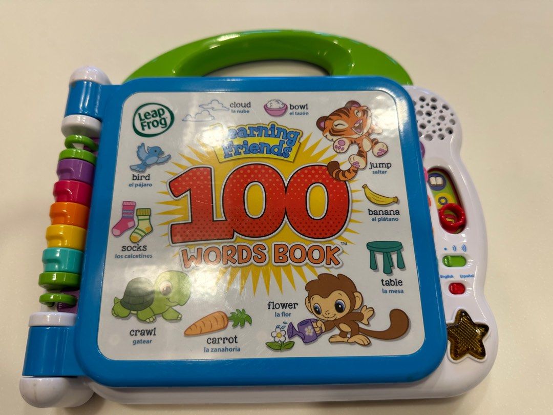 Leap Frog Learning Friends 100 Words Book, Hobbies & Toys, Books ...