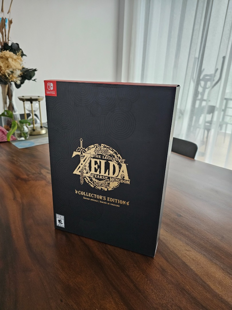 Legend Of Zelda: Tears Of The Kingdom (TOTK) Collector's Edition, Video ...