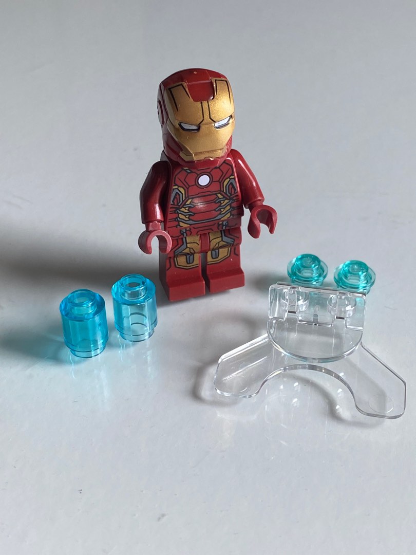 LEGO Marvel Iron Man Mark 43 minifigure 人仔, 興趣及遊戲, 玩具 & 遊戲類 - Carousell
