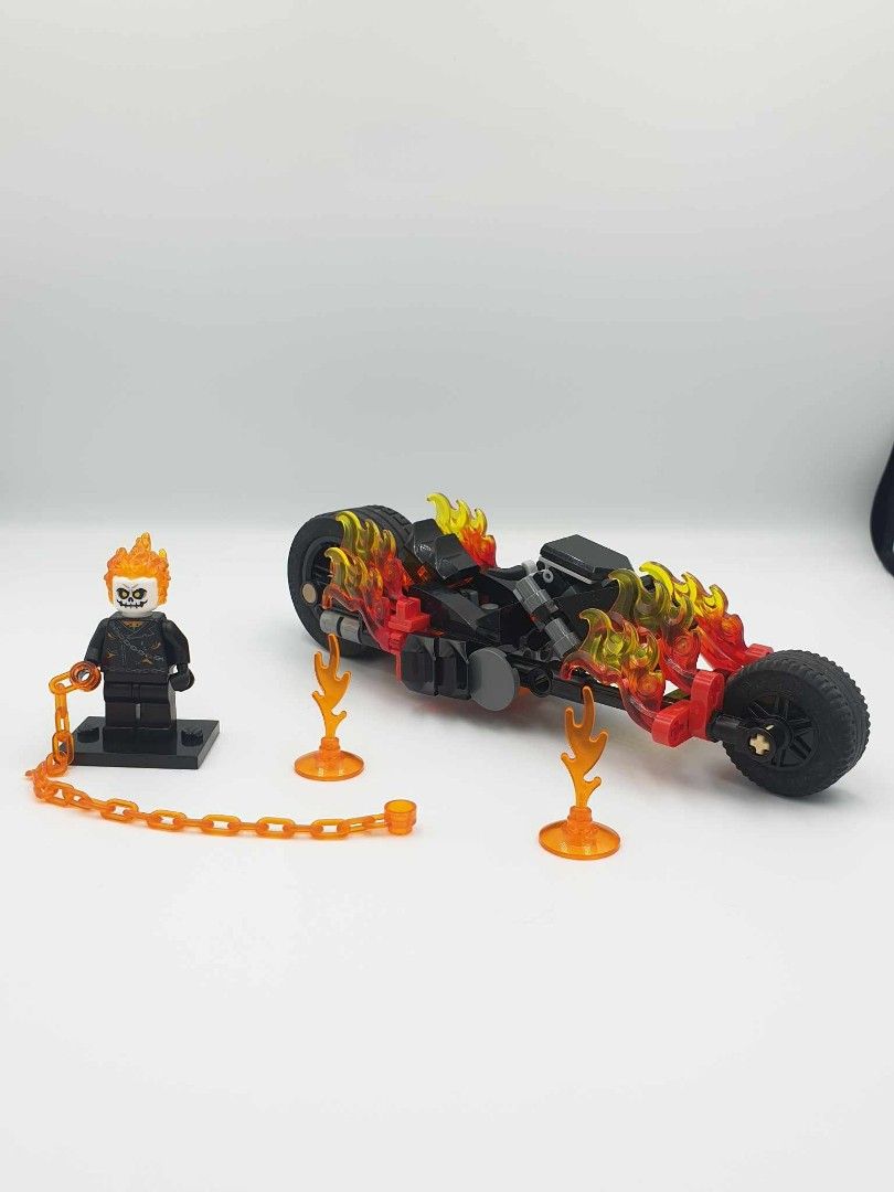 Lego Marvel Superheroes ghost rider set on Carousell