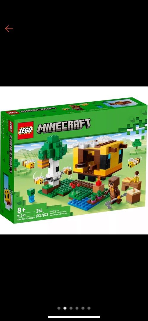 Lego Minecraft Bee Cottage 21241, Hobbies & Toys, Toys & Games on Carousell