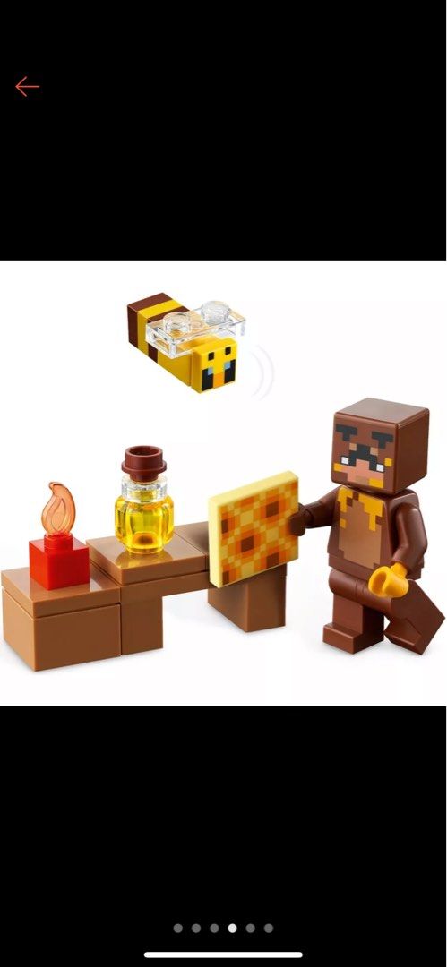 Lego Minecraft Bee Cottage 21241, Hobbies & Toys, Toys & Games on Carousell