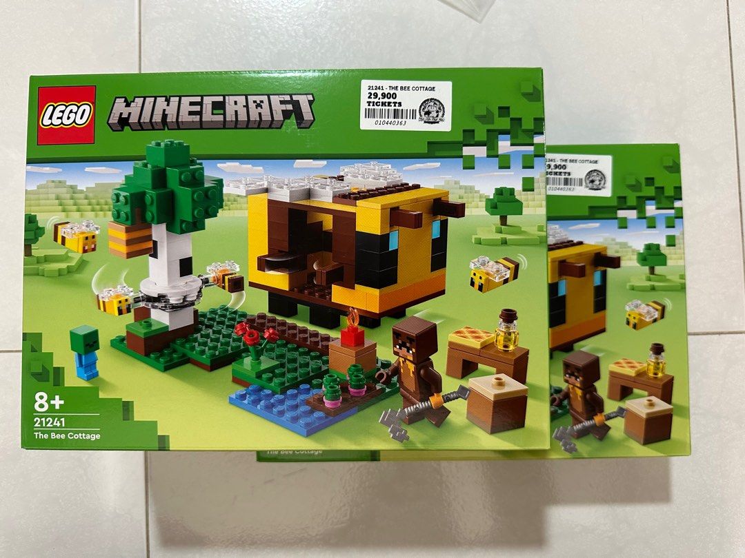 Lego Minecraft Bee Cottage 21241, Hobbies & Toys, Toys & Games on Carousell