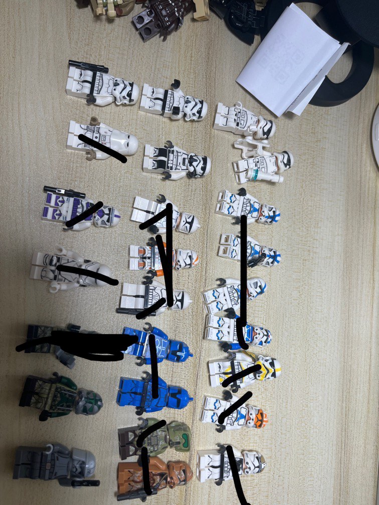 Lego Star Wars Minifigures (Clone Troopers), Hobbies & Toys, Toys ...