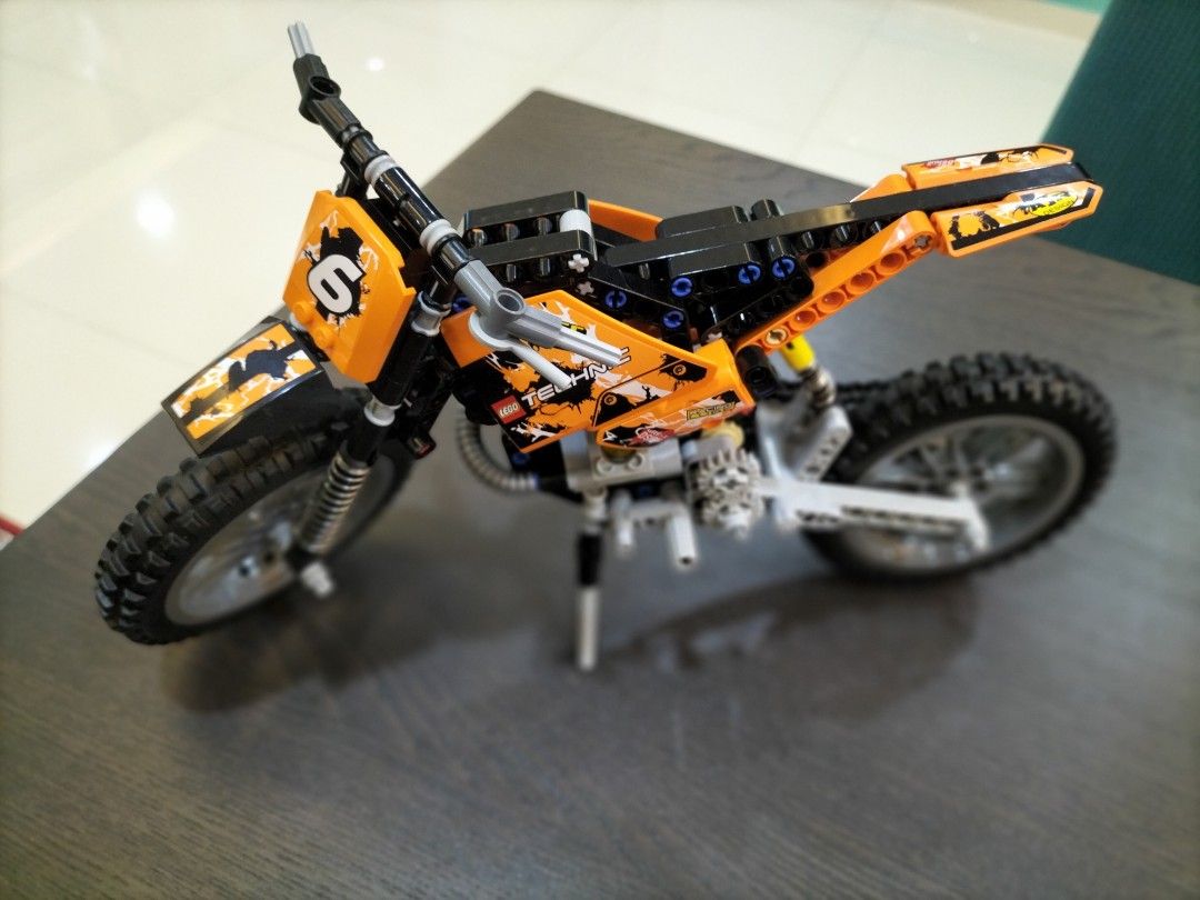 LEGO TECHNIC 42007 - Motorcross, Hobbies & Toys, Toys & Games on Carousell