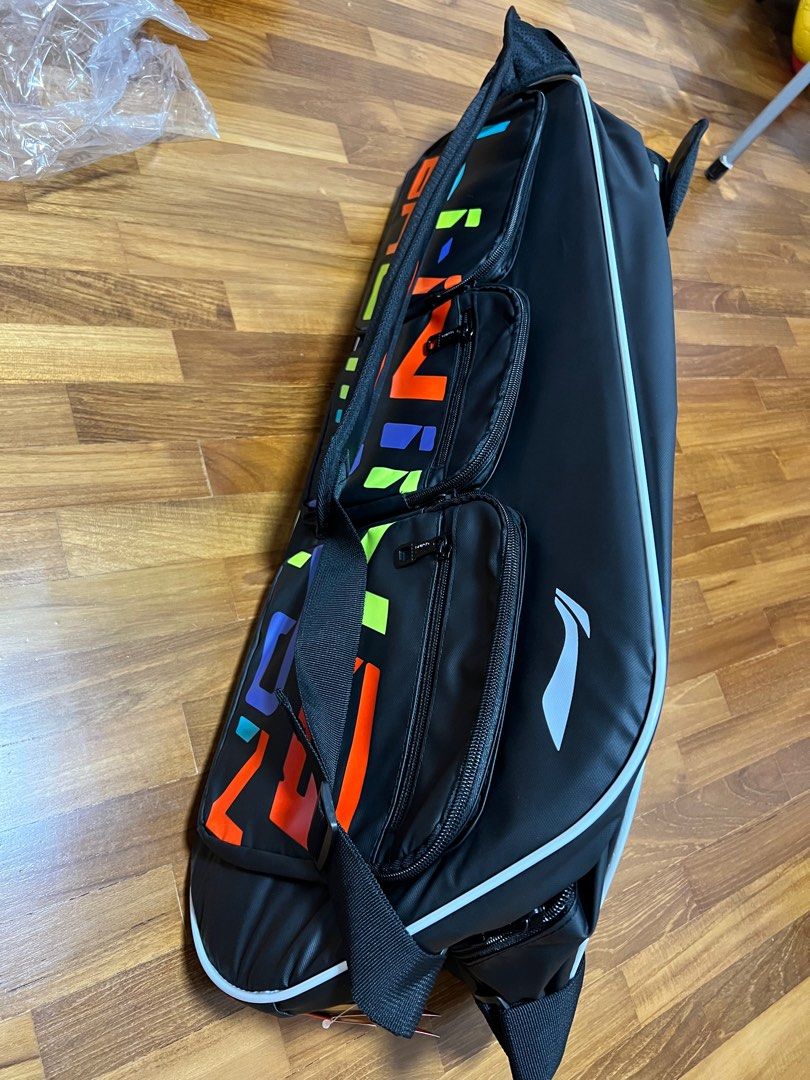 Li Ning Badminton Racket Bag, Sports Equipment, Sports & Games, Racket ...