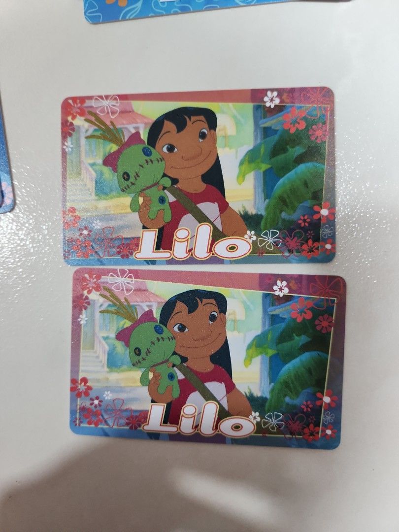 Lilo & stitch cards rare card cow play cow moo cpcm stitch, Hobbies ...