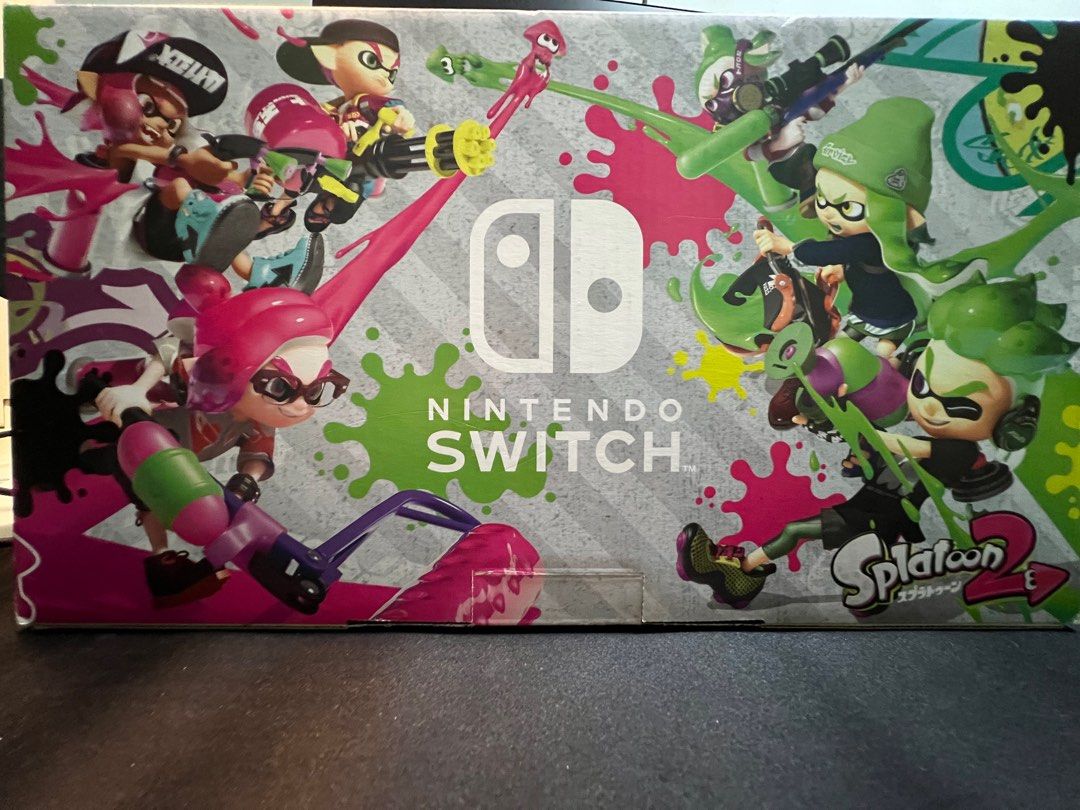 Gen 1 Limited EditIon UNPATCHED Nintendo Switch Splatoon 2 Edition ...